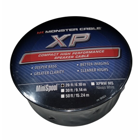 Other | Monster Xp Compact High Performance Speaker Cable 2 Ft610m ...